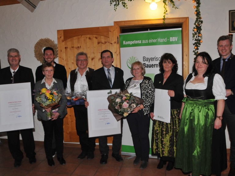 Ehrungen im BBV Kreisverband Hof | Bayerischer Bauernverband Ehrungen im BBV Kreisverband Hof | Bayerischer Bauernverband
